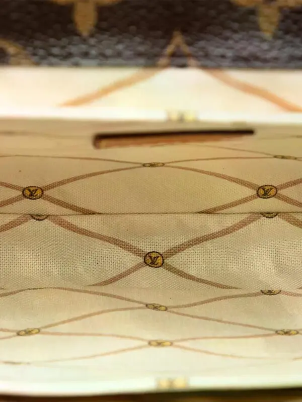 LOUIS VUITTON Monogram Summer Trunks Pochette Metis Satchel