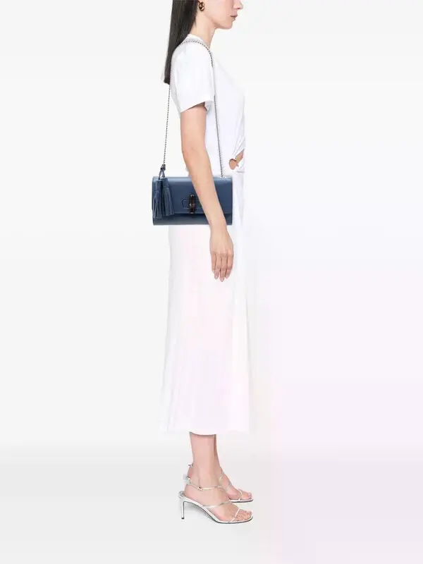 Gucci Bamboo Crossbody Bag - Blue