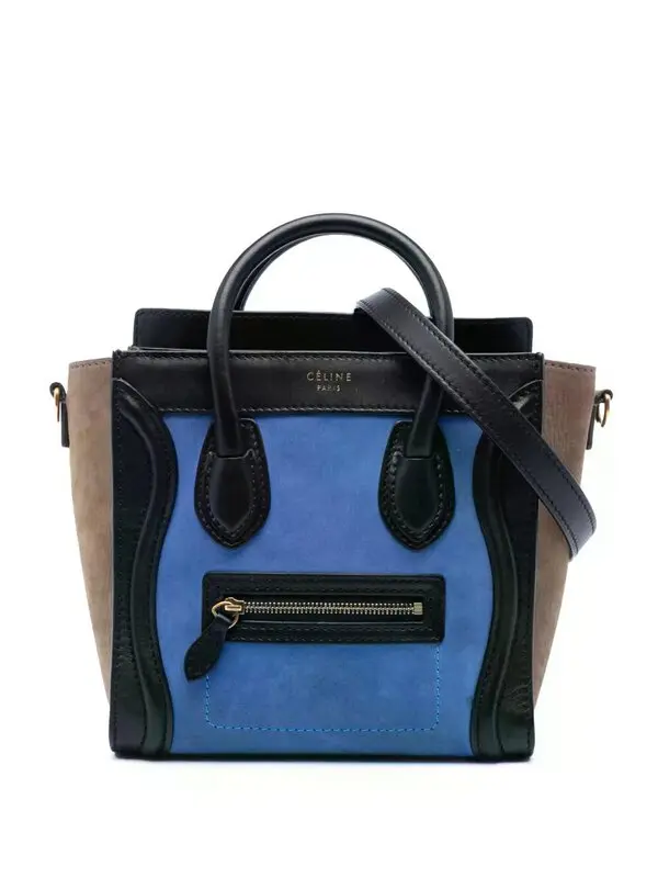 Celine Luggage Tote Satchel - Black