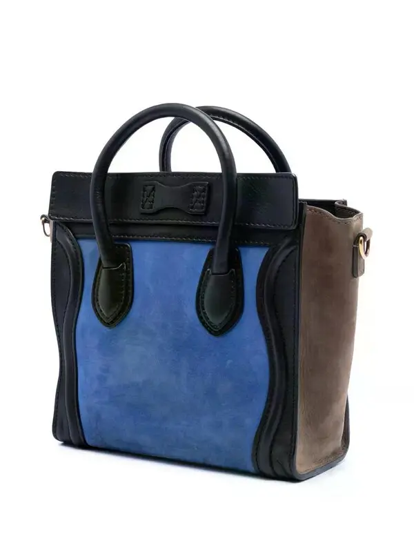 Celine Luggage Tote Satchel - Black