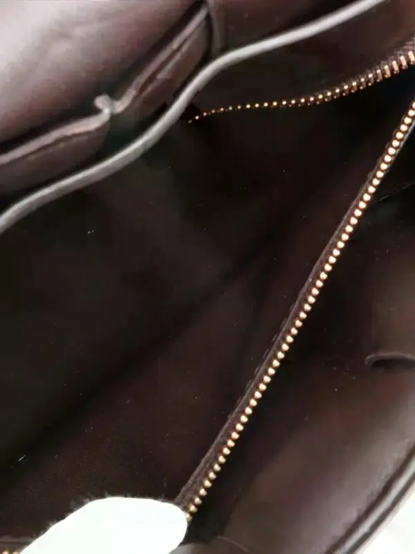 Bottega Veneta Nappa Intrecciato Padded Chain Cassette Satchel - Brown