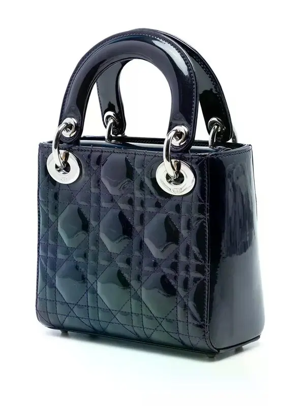 Dior Patent Cannage Lady Satchel