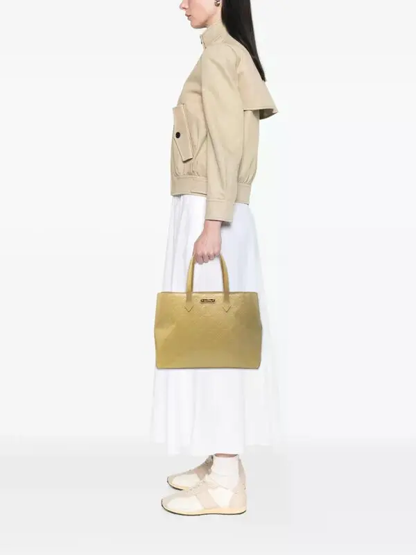 LOUIS VUITTON Monogram Vernis Wilshire Mm Tote Bag - Yellow