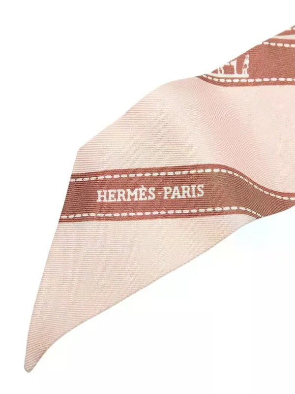 Hermès 2015-2026 Bolduc Silk Twilly Scarf Scarves