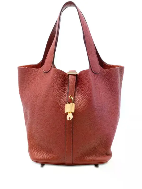 Hermès Clemence Picotin Lock 22 Handbag