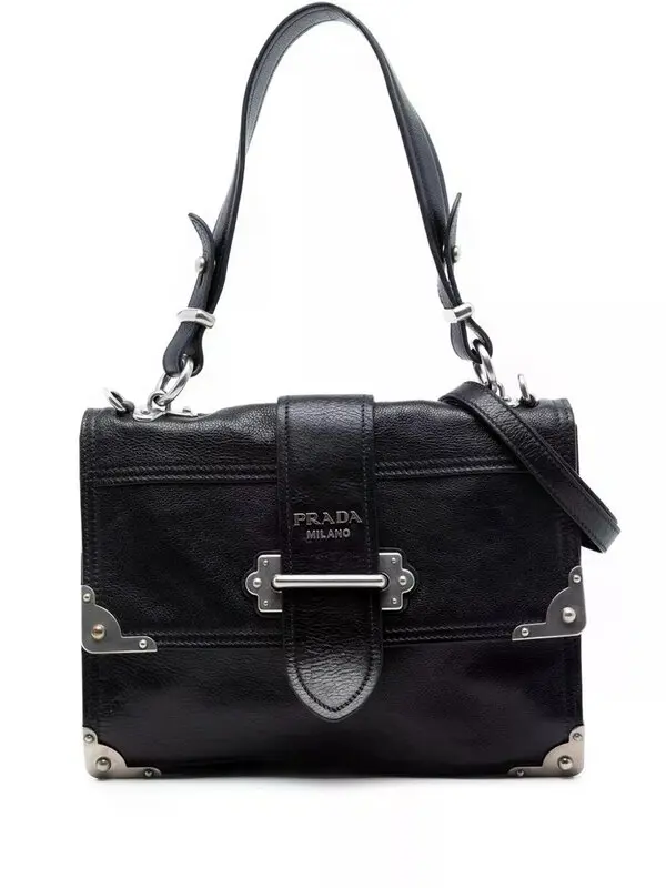 Prada Glace Calf Soft Cahier Satchel