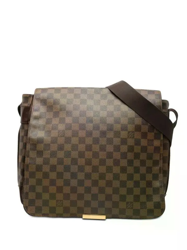 LOUIS VUITTON Damier Ebene Bastille Crossbody Bag - Brown