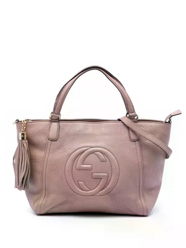 Gucci Soho Cellarius Satchel - Pink