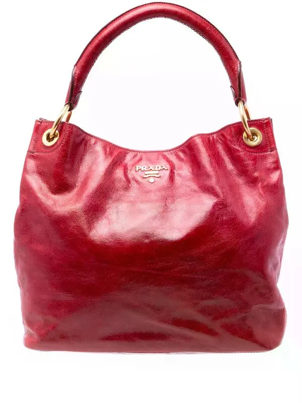 Prada Vitello Shine Tote Bag