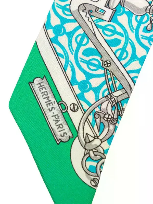 Hermès 2000-2026 More Et Gourmettes Remix Twilly Scarf Scarves