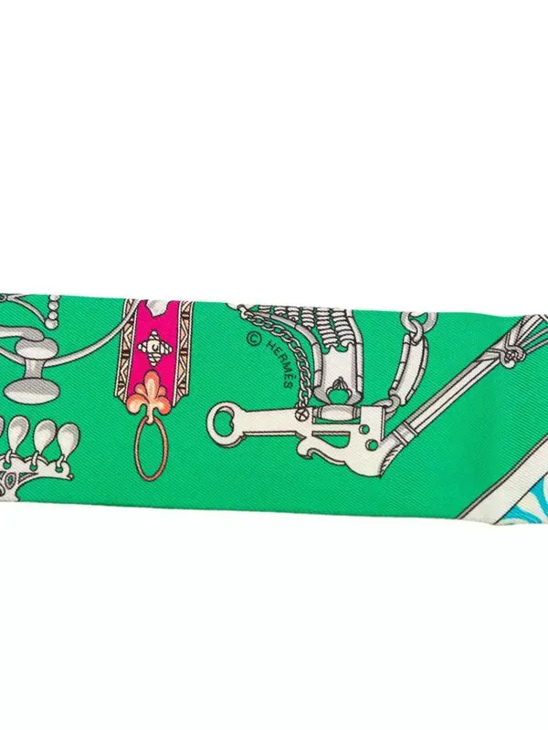 Hermès 2000-2026 More Et Gourmettes Remix Twilly Scarf Scarves
