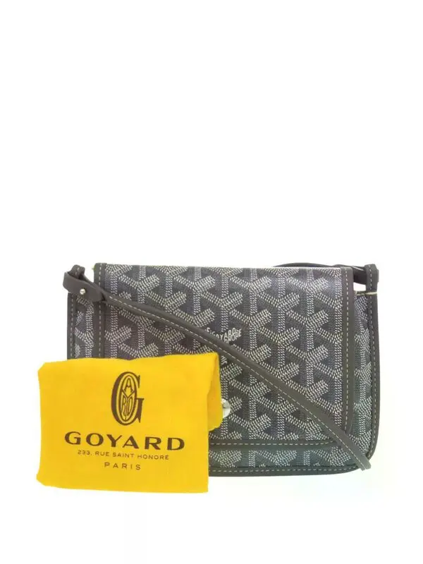 Goyard Ine Plumet Pocket Wallet Crossbody Bag - Grey