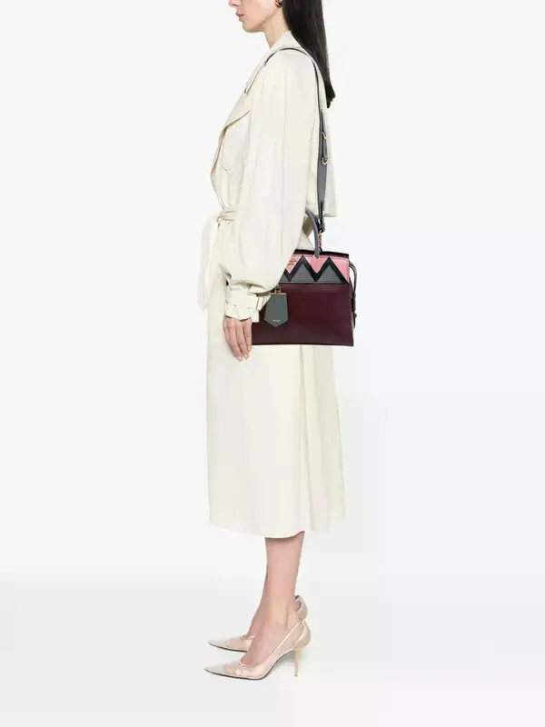 Prada Saffiano Leather Greca Esplanade Satchel