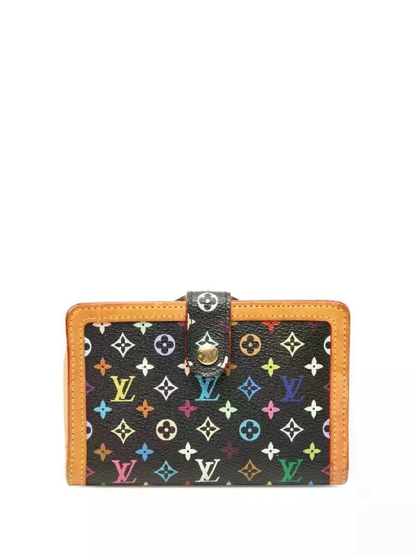 LOUIS VUITTON 2006 Monogram Multicolore Viennois Continental Wallet Small Wallets - Black