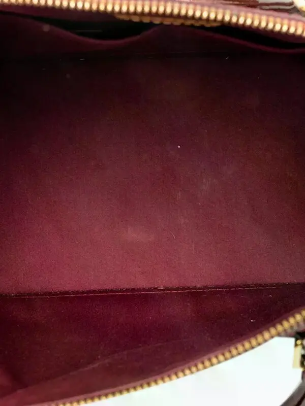 LOUIS VUITTON Monogram Vernis Alma Pm Handbag