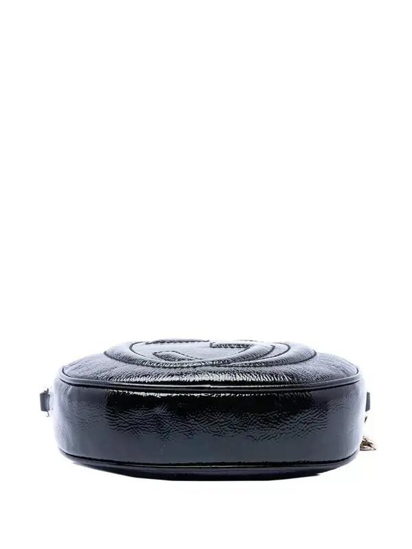Gucci Patent Leather Soho Chain Crossbody Bag