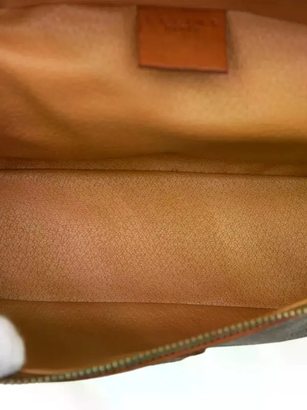 Celine Macadam Coated Canvas Vanity Bag