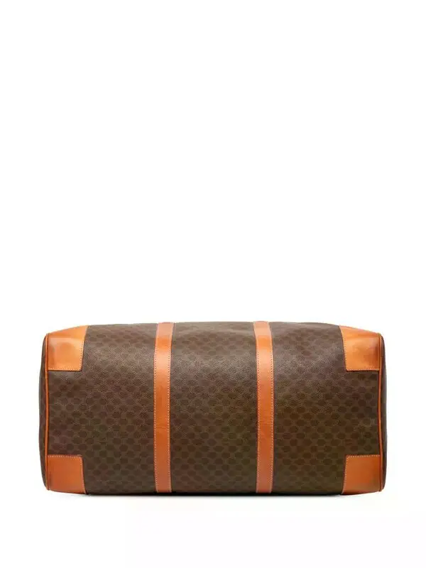 Celine Macadam Coated Canvas Boston Bag