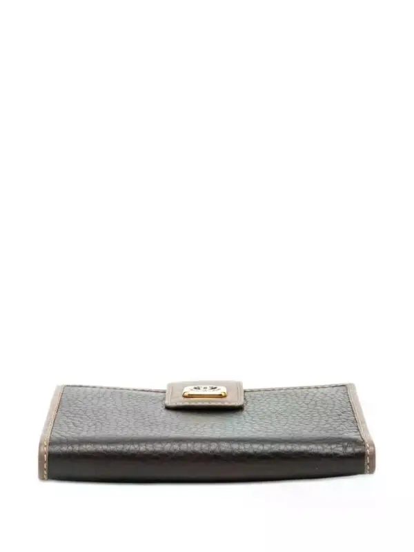 Gucci 20th Century Bicolor Calfskin Interlocking G Wallet Small Wallets