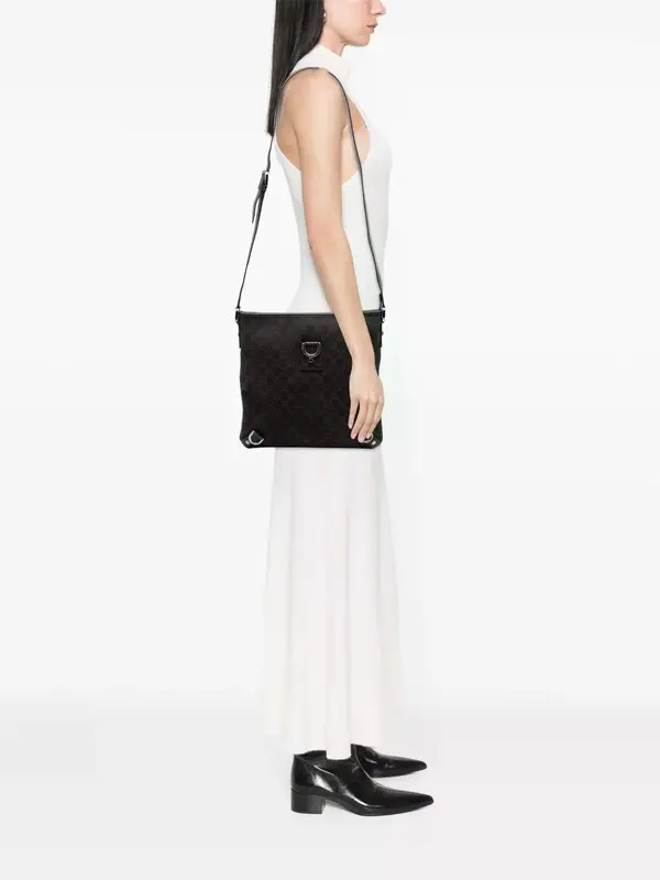 Gucci Gg Denim Abbey D-ring Crossbody Bag