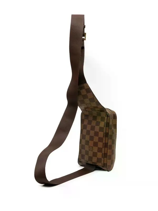 LOUIS VUITTON Damier Ebene Geronimos Crossbody Bag