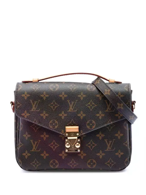 LOUIS VUITTON Monogram Pochette Metis Satchel