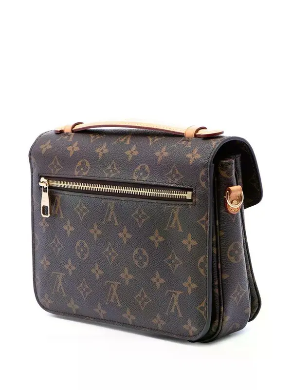 LOUIS VUITTON Monogram Pochette Metis Satchel