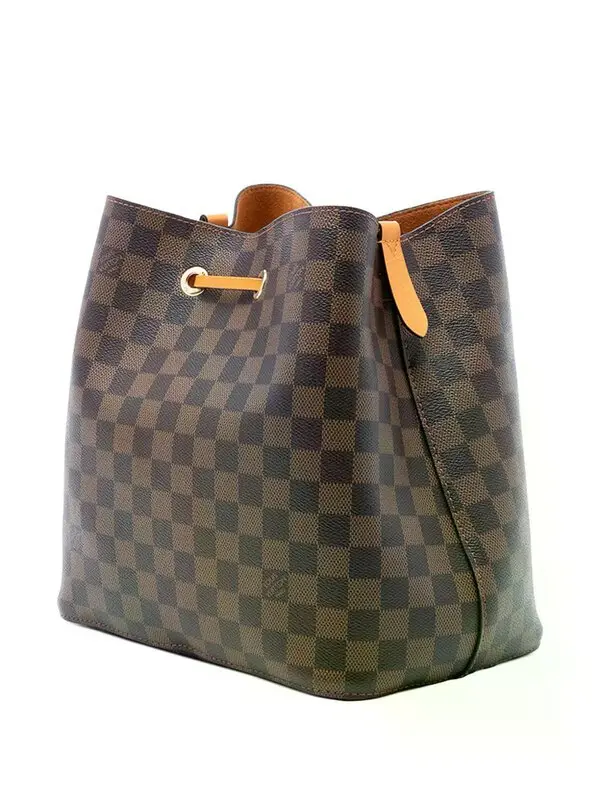 LOUIS VUITTON Damier Ebene Neonoe Mm Bucket Bag