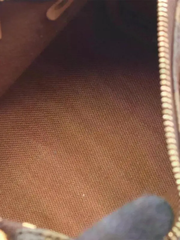 LOUIS VUITTON Monogram Mini Speedy Hl Satchel