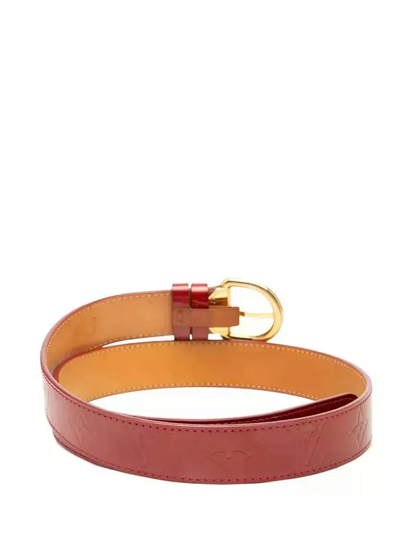 LOUIS VUITTON Monogram Vernis Ceinture Belt