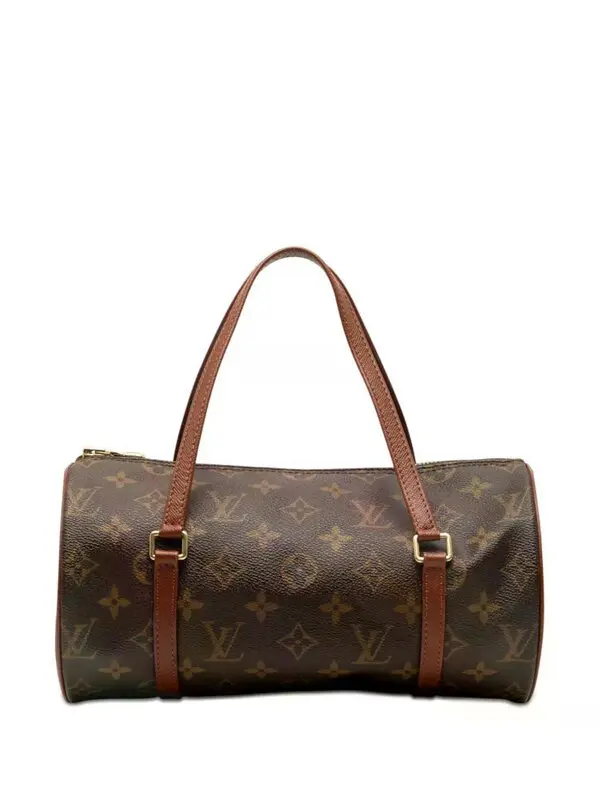 LOUIS VUITTON Monogram Papillon 26 Handbag - Brown