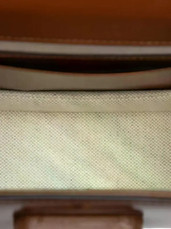 Gucci 1947 Bamboo Top Handle Bag - Brown