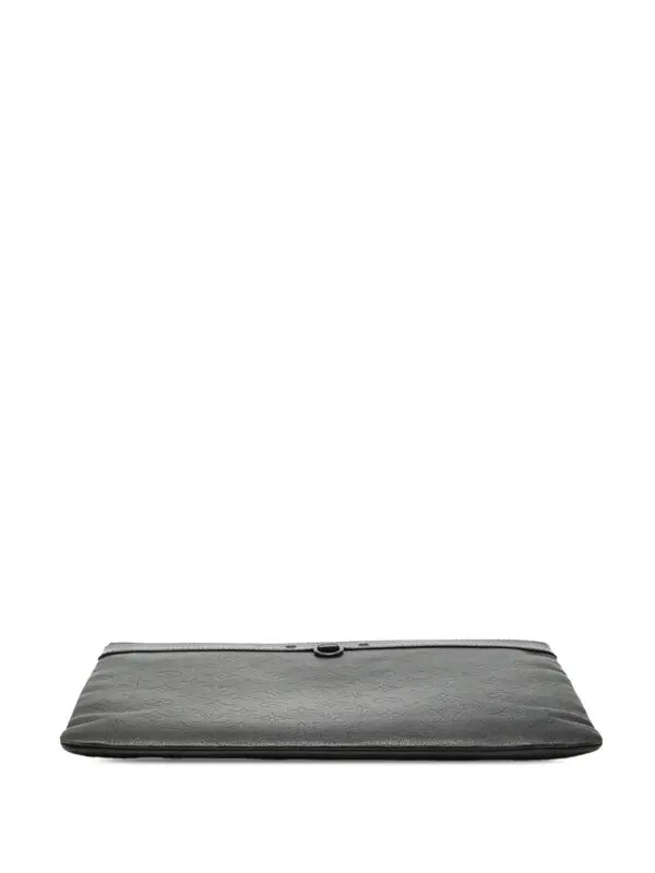 LOUIS VUITTON Monogram Shadow Discovery Pochette Clutch Bag