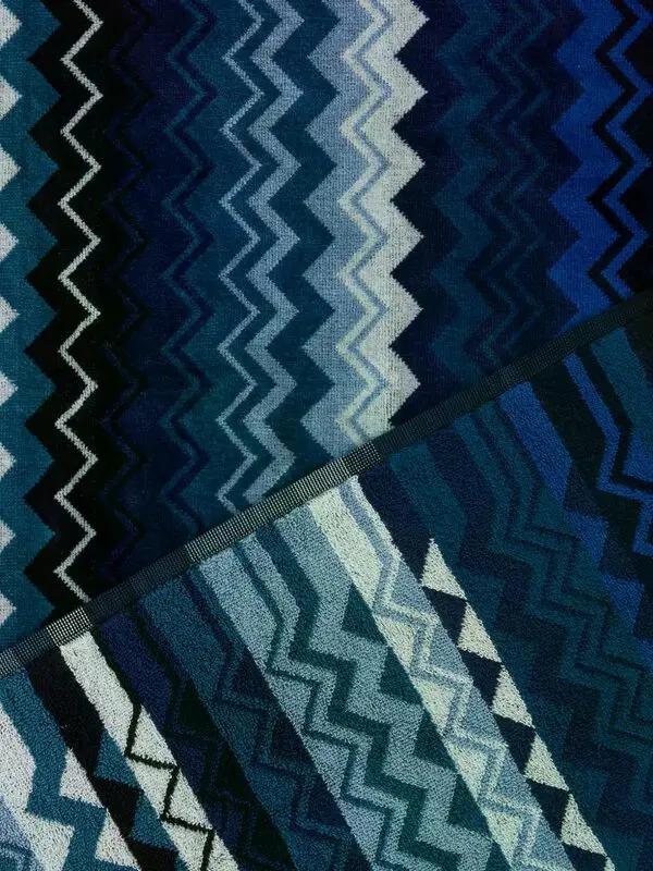 Missoni Giacomo Zigzag-knit Towels
