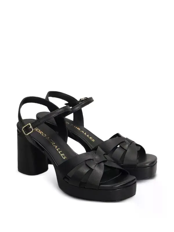 PEDRO MIRALLES Interwoven Platform Sandals