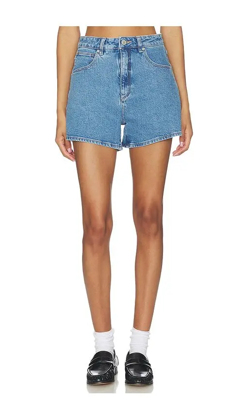 Abrand Denim Venice Shorts - Blue