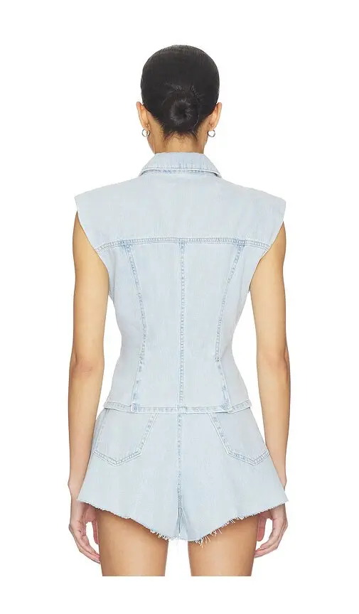 Steve Madden Cassady Denim Top