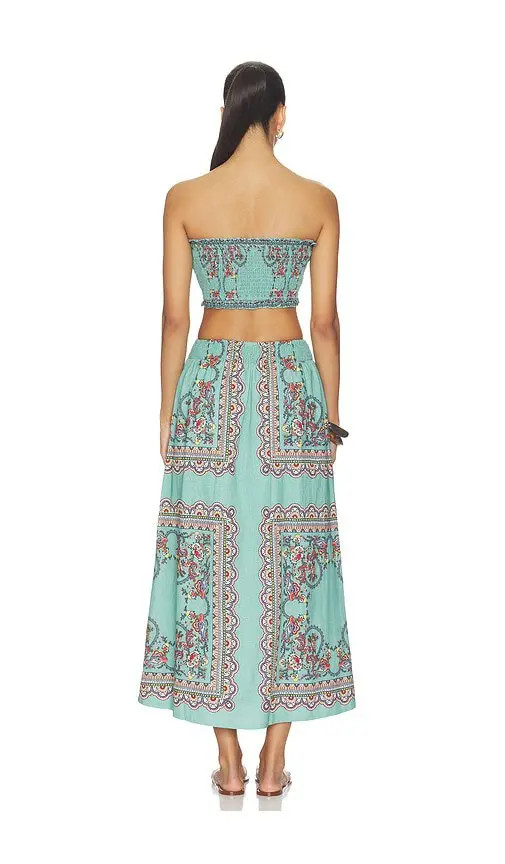 CLEOBELLA Ruby Top & Midi Skirt Set