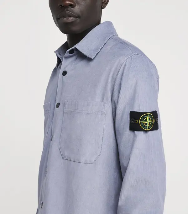 Stone Island Cotton Corduroy Overshirt