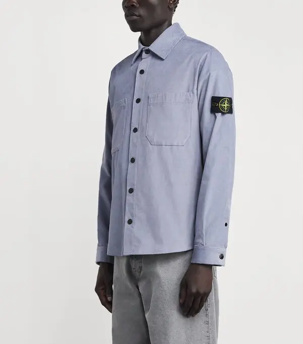 Stone Island Cotton Corduroy Overshirt