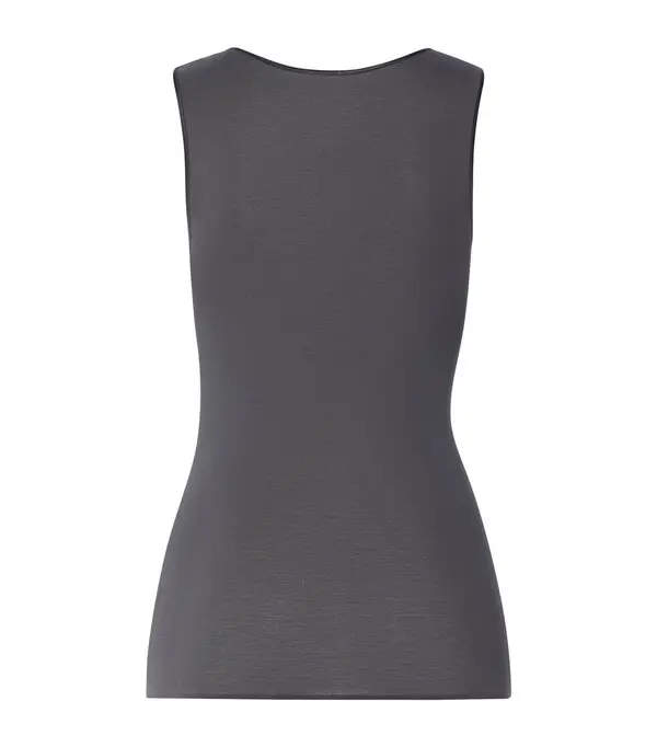 Hanro Cotton Belen Lace Trim Tank Top