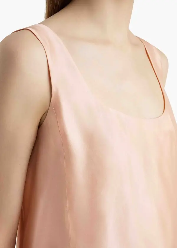 Khaite Parker Tank Top - Light Peach