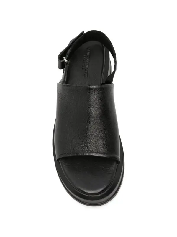 SERGIO MORETTI FIRENZE Platform Slingback Sandals