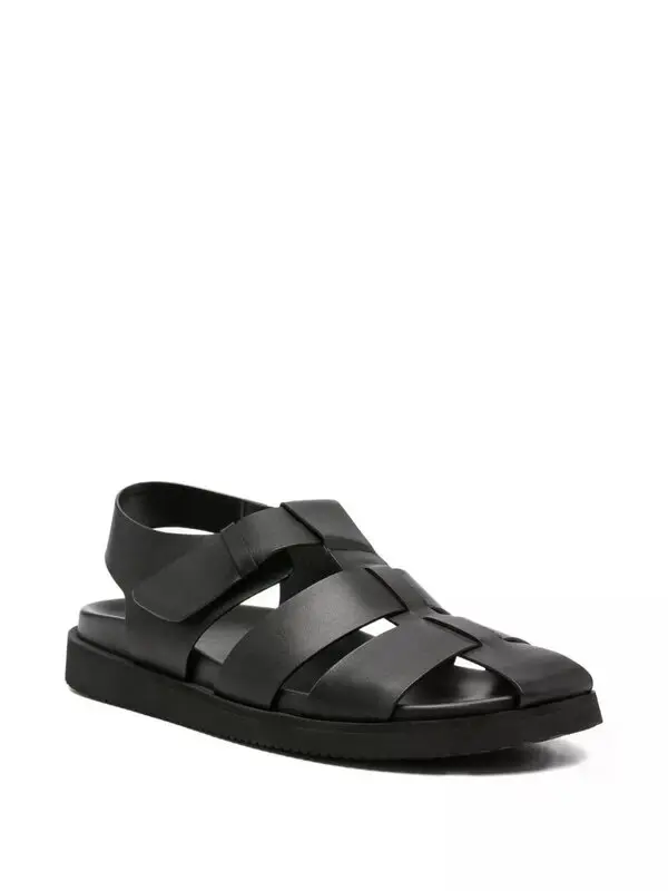 SERGIO MORETTI FIRENZE Touch-strap Caged Sandals