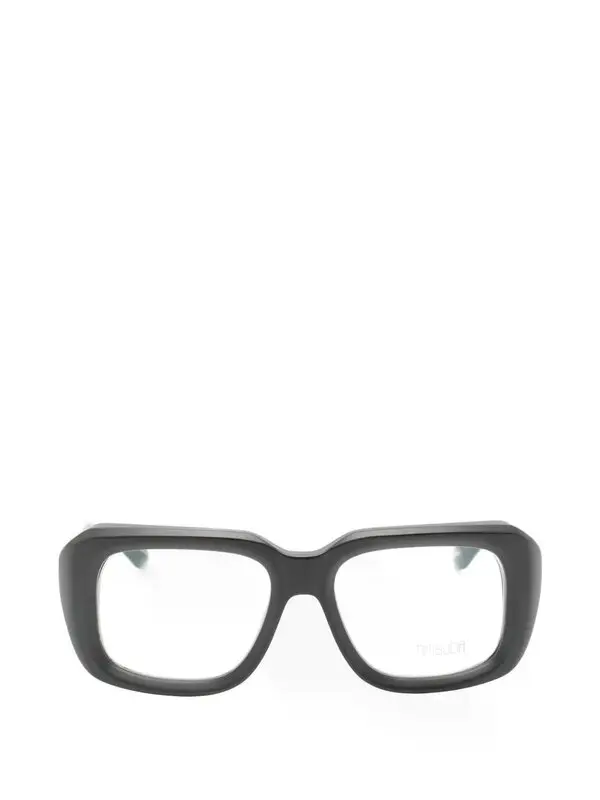 Matsuda Square Frame Eyeglasses - Grey