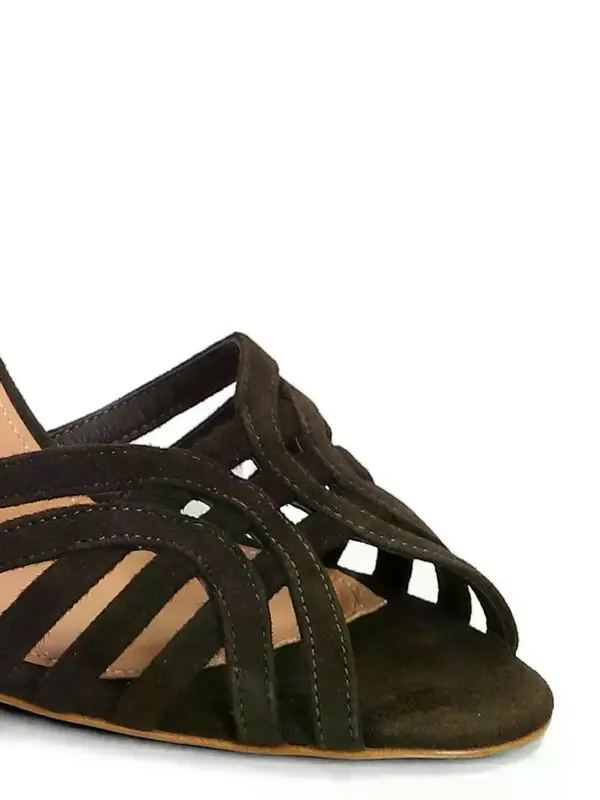 THE SELLER Strappy Cage Sandals