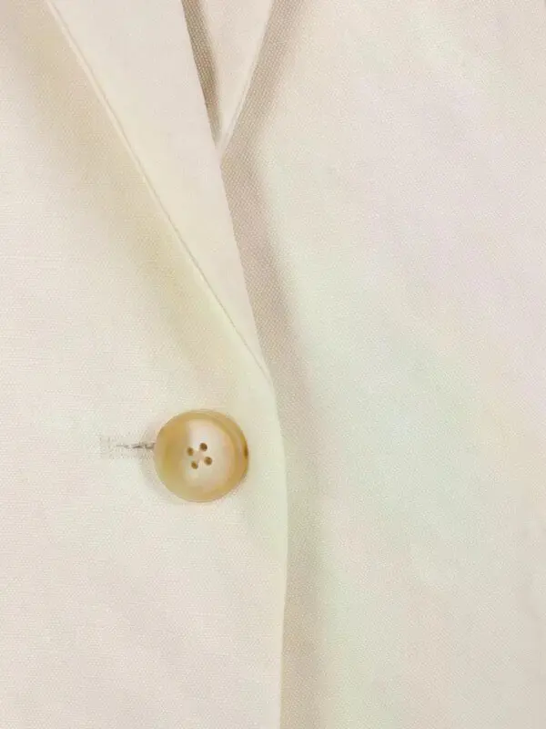 Co Boyfriend Single-breasted Notched-lapels Blazer - Neutrals