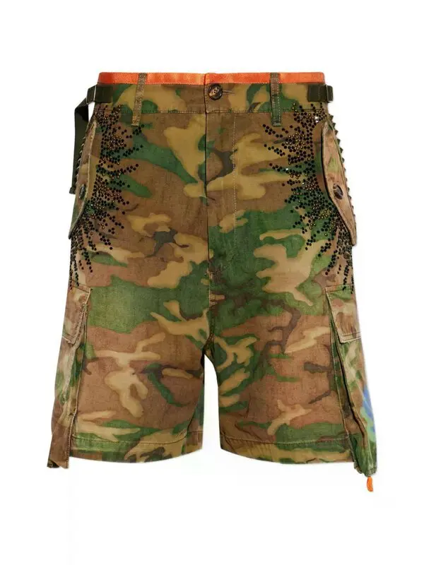 Dsquared2 Embellished Cargo Shorts