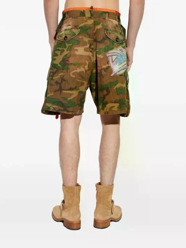 Dsquared2 Embellished Cargo Shorts