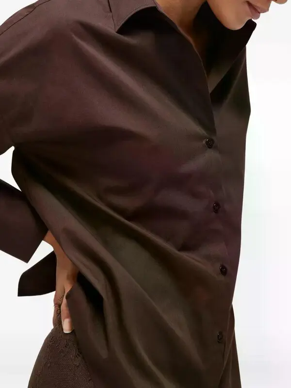 BLUGIRL Dark Classic Collar Shirt